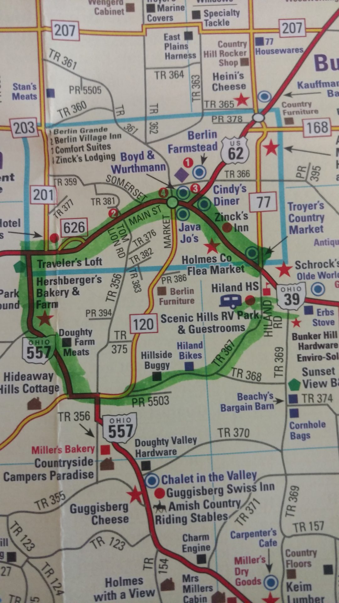 Amish, RV Or Motorhome Park & Campground With Wifi in Berlin, OH ...